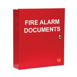 Space Age Electronics, Inc. - Fire Alarm Documents Box, Red
